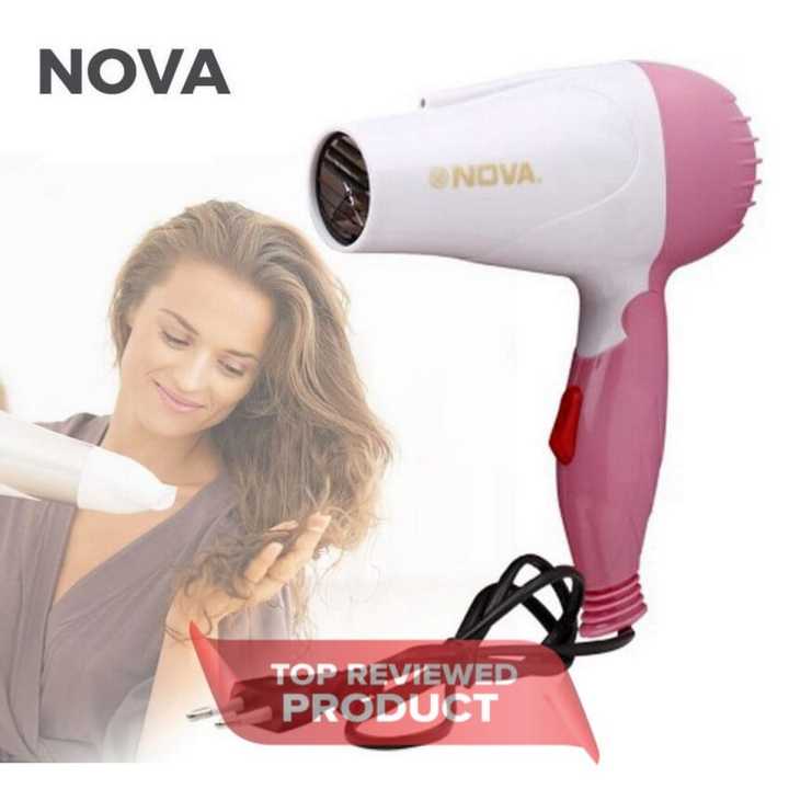 Professional Nova Foldable Hair Dryer , Compact and Powerful Nova 1000w | Daraz.lk