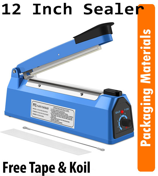 12 Inch Impulse Polythin Sealer PFS - 300mm for Food Pack Packing ...