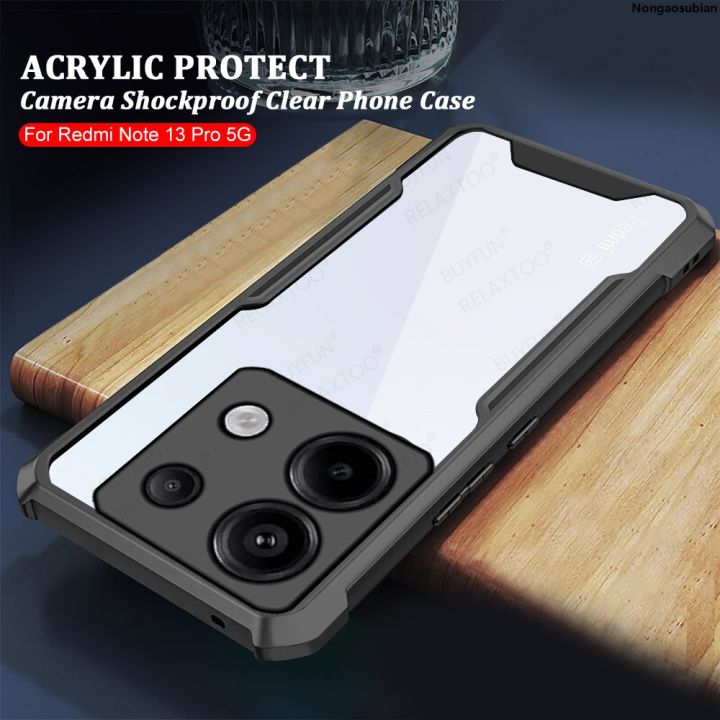 NongaosubianHot Selling Acrylic Clear Hard PC Back Cover For Xiaomi ...