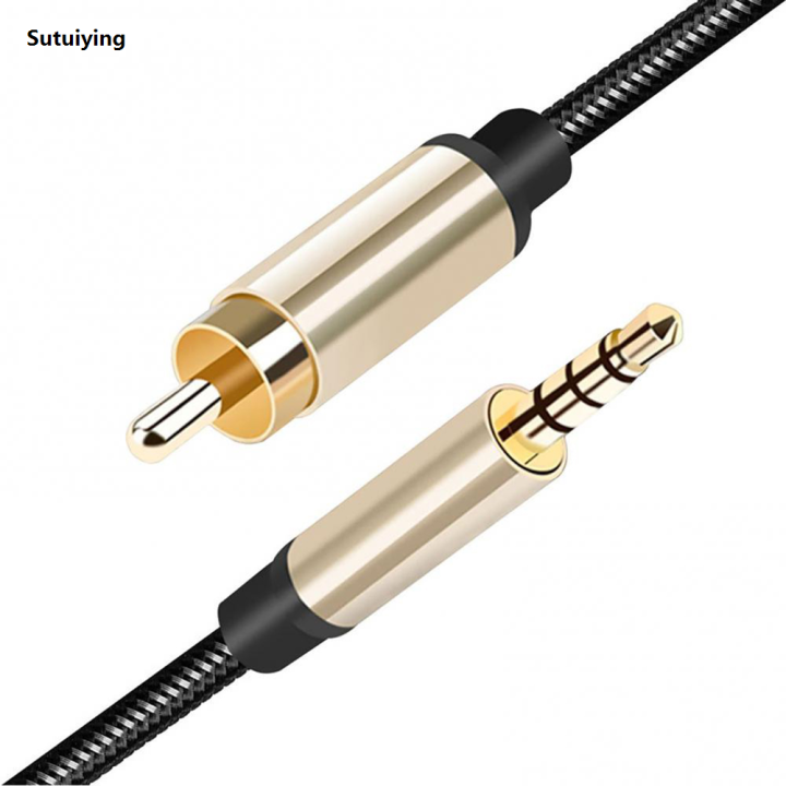 Sutuiying Coaxial Connector Cable 3.5MM Jack Digital Coaxial Audio ...