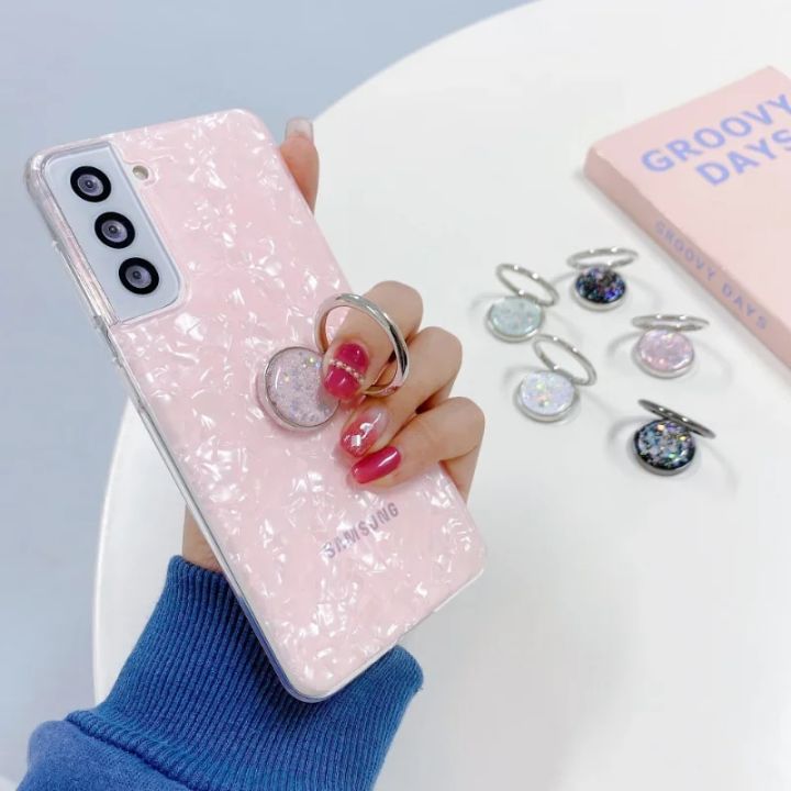 Luxury Mobile Phone Finger Ring Holder 360 Rotating Bracket Buckle ...