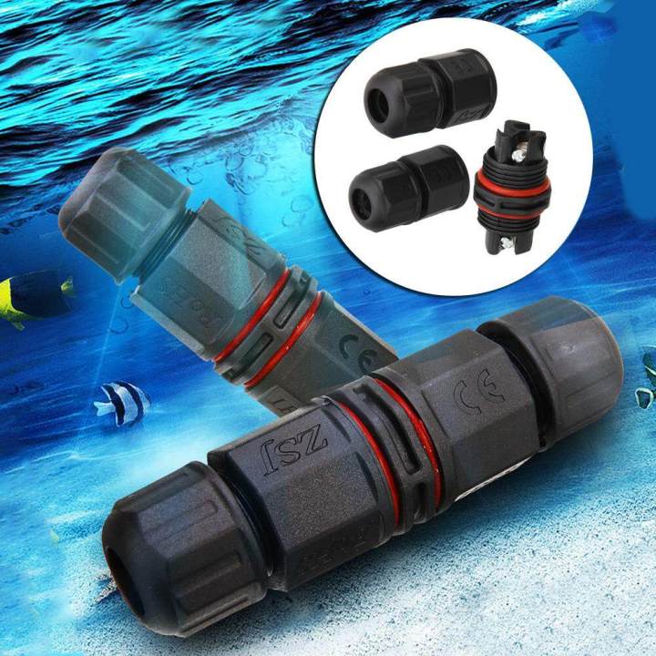 【FOOT SOFA】Unnicoco IP67 Waterproof Electrical Connector Cable Wire 3 ...