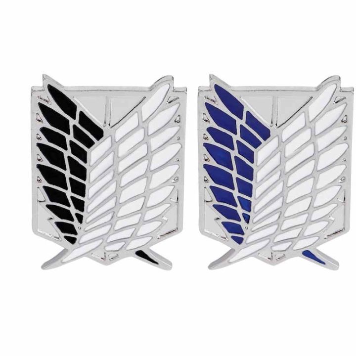 Anime Attack on Titan Brooch Wings of Liberty Freedom Scout Regiment ...
