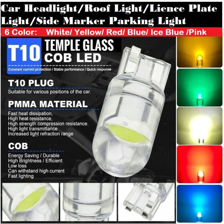 1PC T10 Led Bulb Car Headlight Led Bulb Car Interior Dome light Roof ...