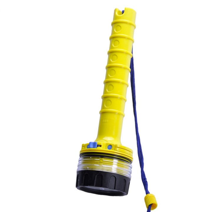 Scuba Diving Flashlight Underwater Waterproof LED Diver Light ...