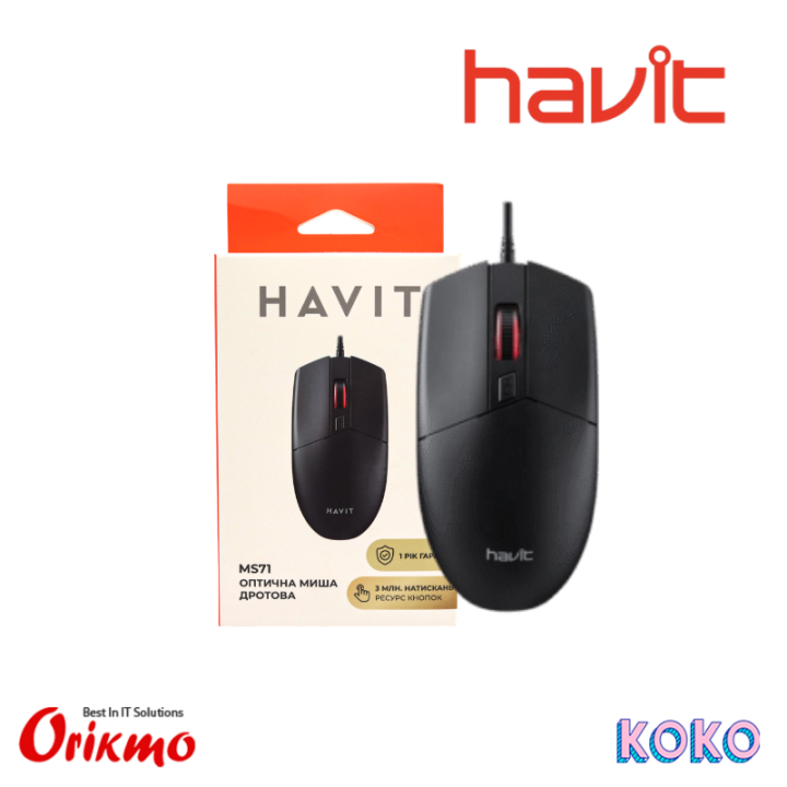 HAVIT MS71 MOUSE | Daraz.lk: Buy Online at Best Prices in Srilanka ...