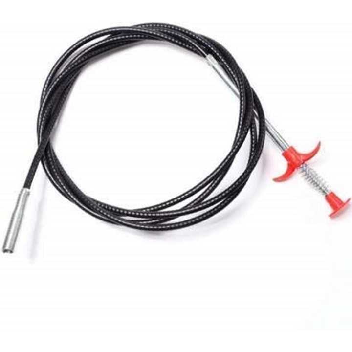 Stainless Steel Hair Catching Drain Cleaner Spring Wire Sink Cleaning ...