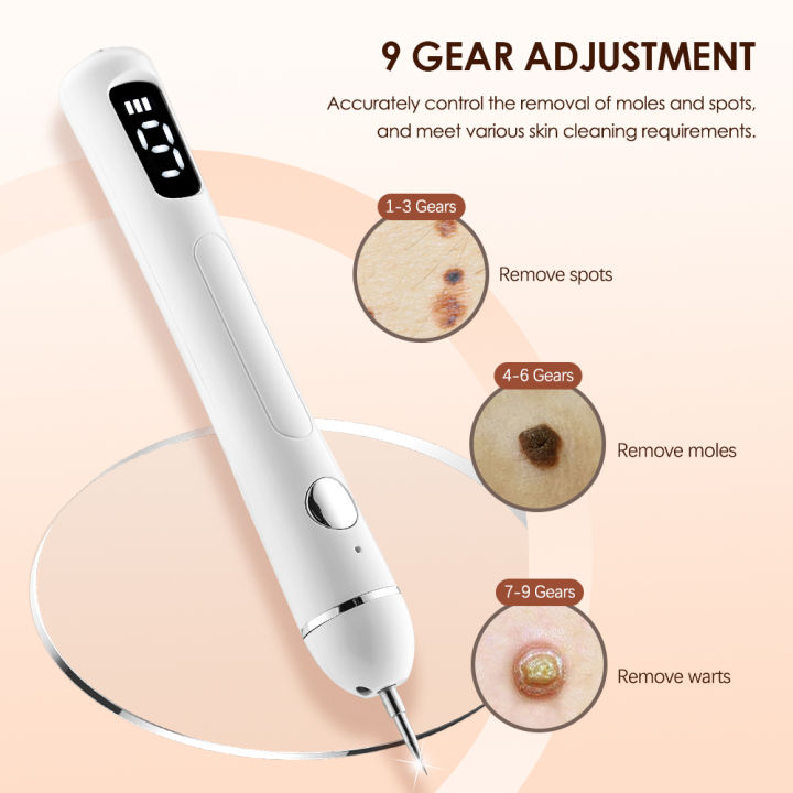Waitz Naitz 9 Modes Blackhead Remover adjustable Skin Tag machine Deep ...