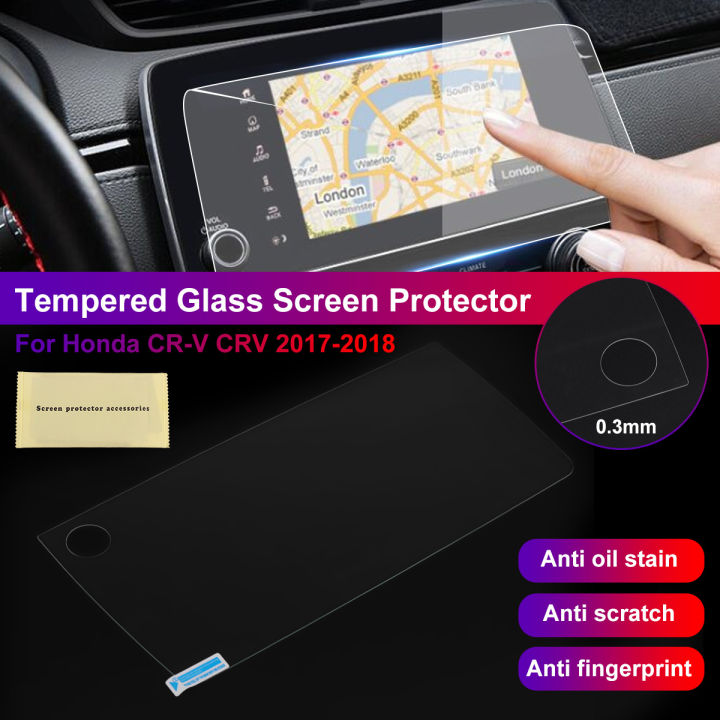 27x12.5cm Car Display Navigation Screen Protector 9H 0.3mm Tempered ...