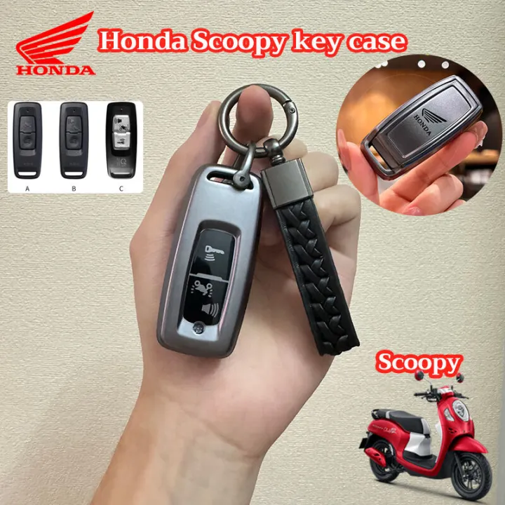 honda scoopy keychain scoopyi smart key cover scoopy 2023-2025 key case ...