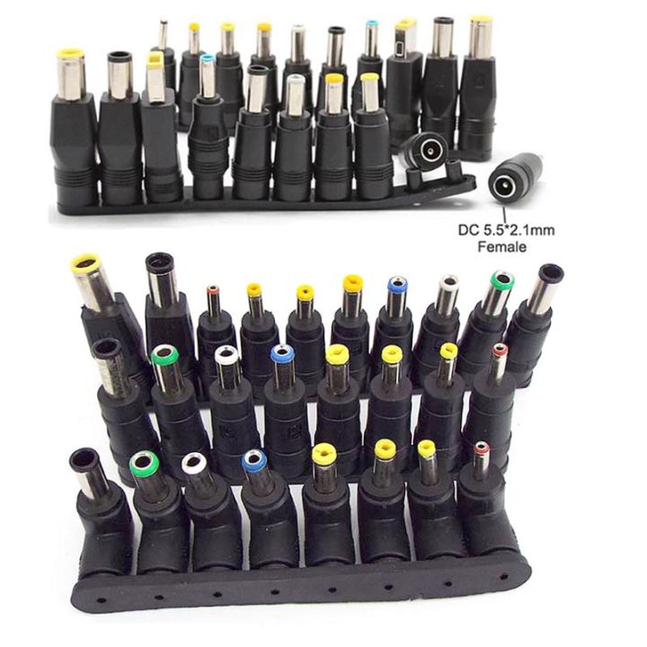 Universal 5.5mmx2.1mm DC female to Male Plug AC Power Supply Adapter ...