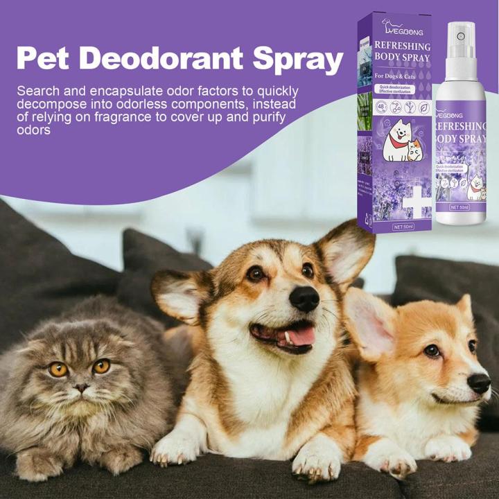 Pet Supplies Lavender Dog Deodorizer Spray Feces Cleaning Deodorant ...