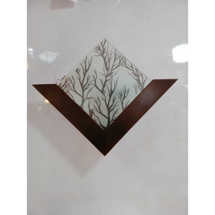 Wall Lamp V shape wall lamp, Wall Lamp Wooden and Glass | Daraz.lk