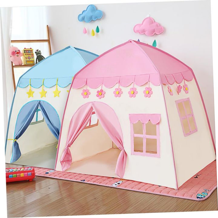 Portable Children's Tent Cute Wigwam Folding Kids Tents Tipi Baby Play ...