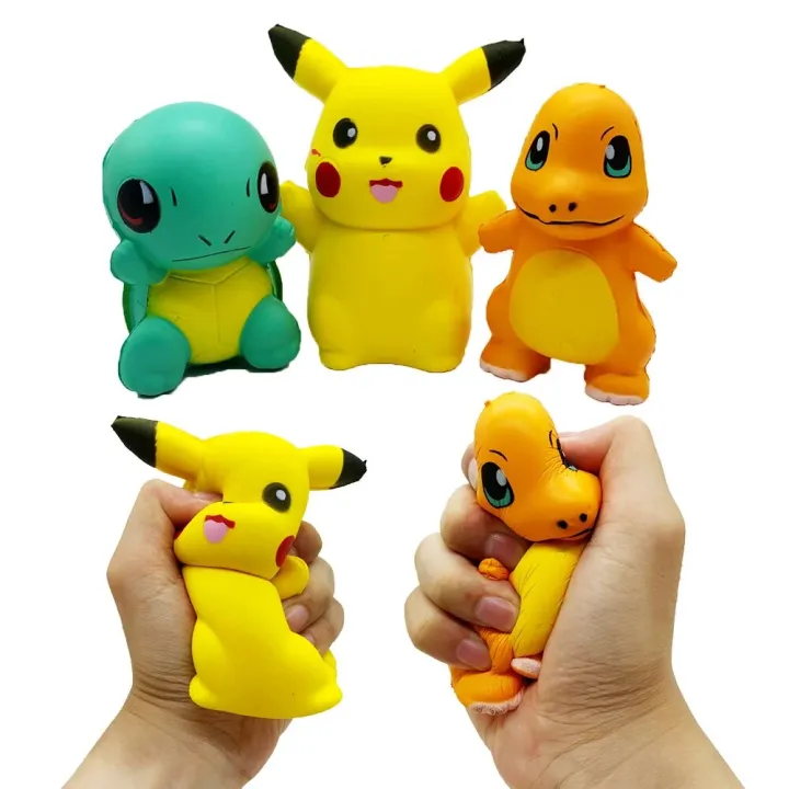 popit toys Pokemon Pikachu Squirtle Charmander Bulbasaur Gengar Squeeze ...