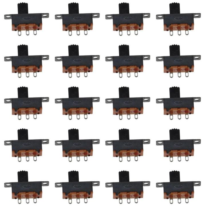 20pcs New 3 Pin 2 Position Micro Mini Toggle Switch Panel Mount 50V 0 ...