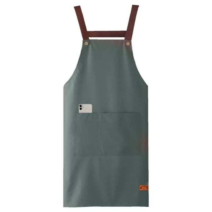Aprons For Women With Pockets Dust-proof Salon Aprons For Hair Stylist ...