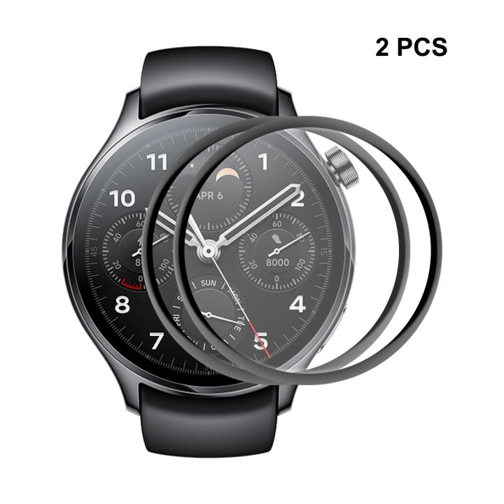 2 PCS For Xiaomi Watch S1 Pro ENKAY 3D Full Coverage Screen Protector ...
