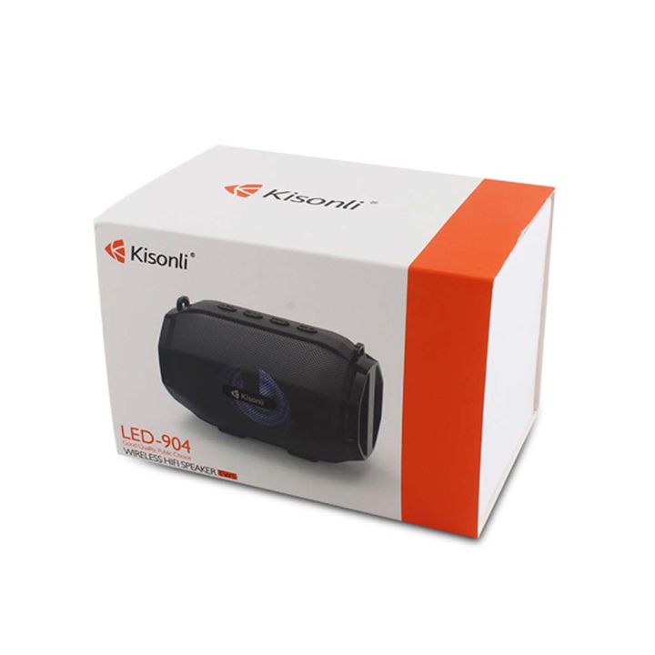 Kisonli LED - 904 Wireless Bluetooth Portable Hifi Speaker | Daraz.lk