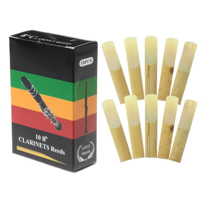 10Pcs/Set Bb Clarinet Reeds Traditional Reed Strength / / 3.0 Drop Ship ...