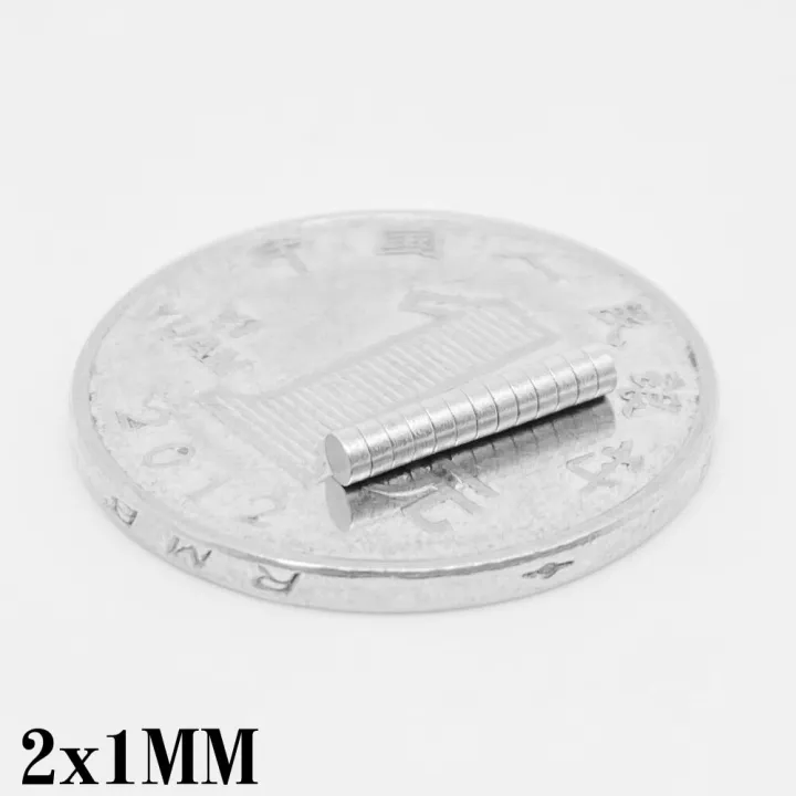 100/200/500/1000/5000PCS 2x1 Small Round Magnet 2*1mm Neodymium ...