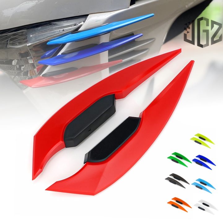Motorcycle Electric vehicle Decorative Fixed Wind Wing Body ABS Side ...