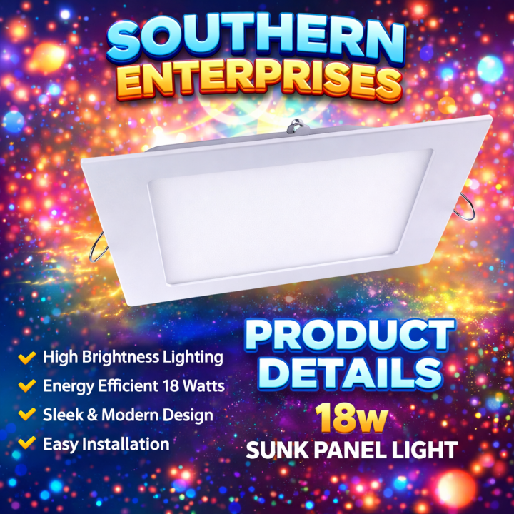 Square 18w Sunk Mounting Led Panel Light(null) Top Product Sunk Square ...