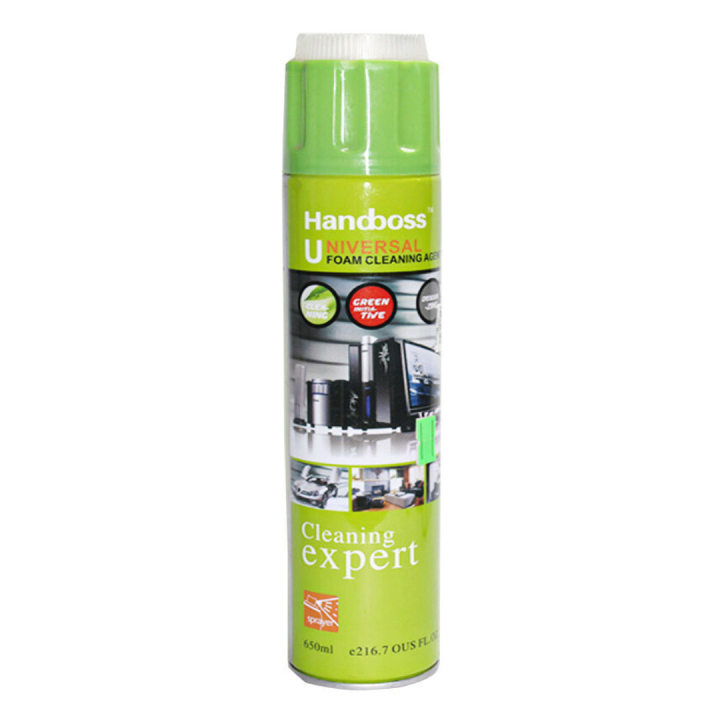 Handboss Universal Foam Cleaning Agent 650ml With Brush | Daraz.lk