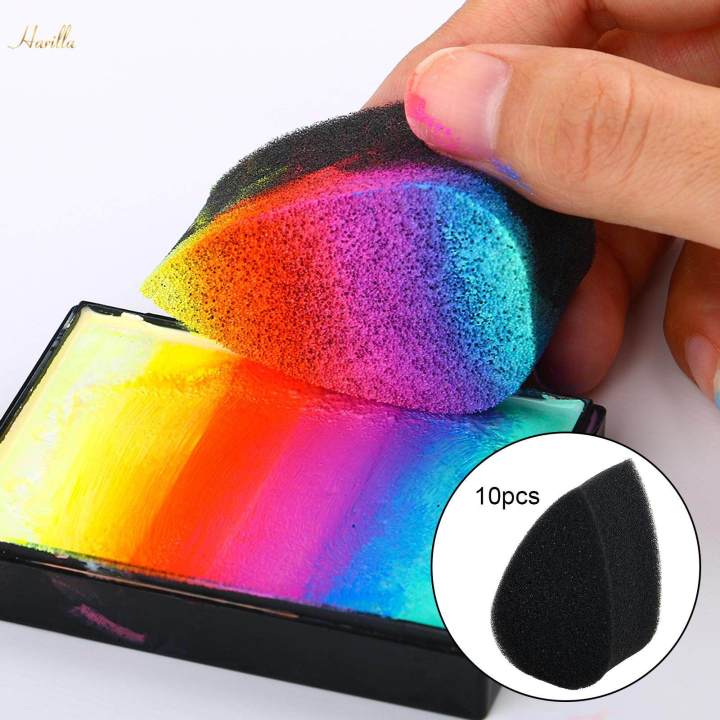 10Pcs Face Paint Sponge Face Painting Sponges High Density Face ...