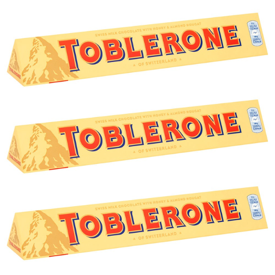 Toblerone Milk Chocolate 100g * 3 Packs | Daraz.lk
