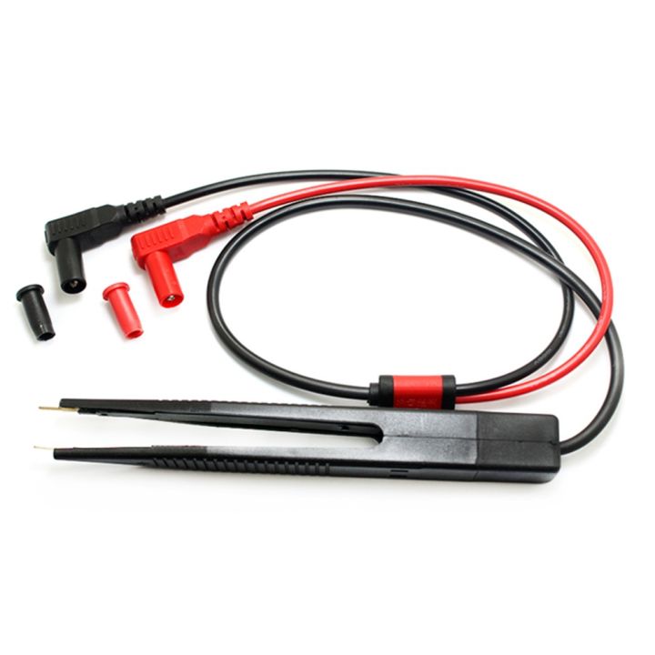 Chip Test Clip Lead Probe Digital Multimeter Meter Tweezer Capacitor ...