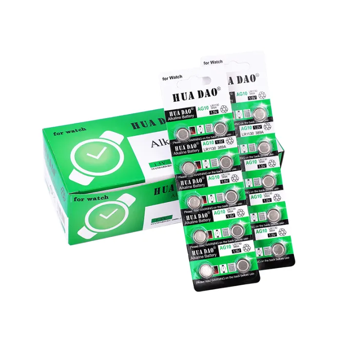 AG10 LR1130 1.55V Button Battery LR 1130 SR1130 389A LR54 L1131 For ...