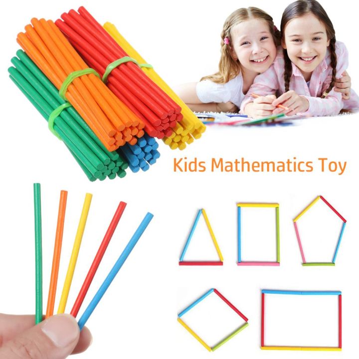 8CM Calculate Game Bamboo Rods Math Toys Counting Wood Sticks Early ...
