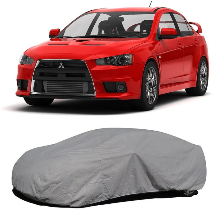 MITSUBISHI EVO HEAT PROOF CAR COVER | Daraz.lk