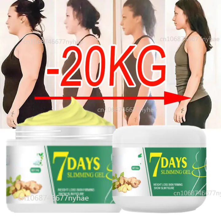 20kg Losing Ginger Fat Burning Cream Massage Body Slimming Gel Loss ...
