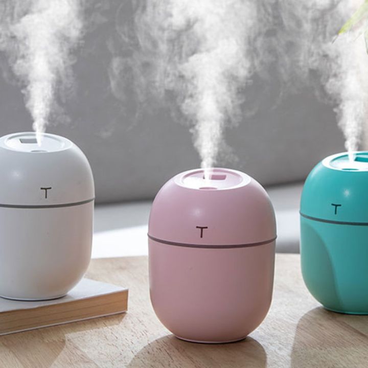 220ML Air Humidifier Mini Ultrasonic USB Essential Oil Diffuser Car Purifier Aroma Anion Mist ...