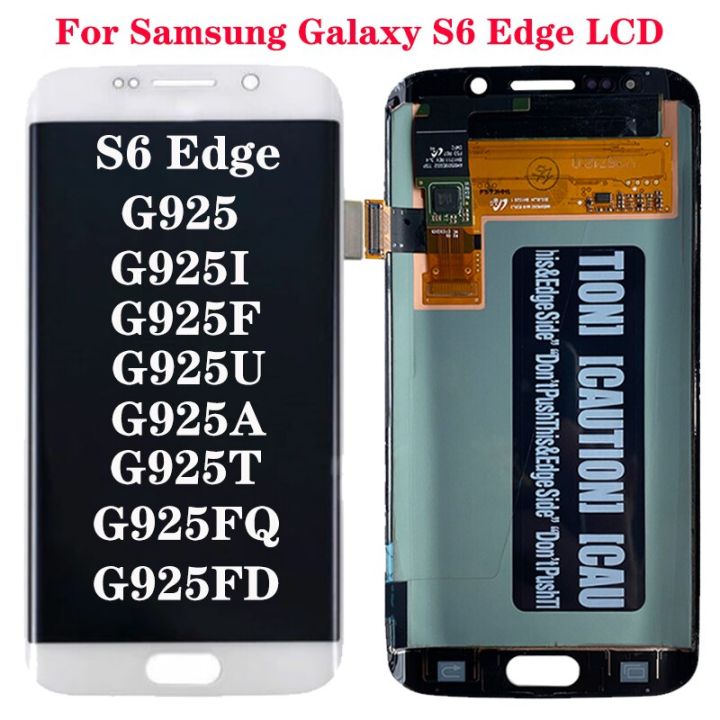 Super Amoled For Galaxy S6 Edge LCD Display Touch Screen Digitizer For ...