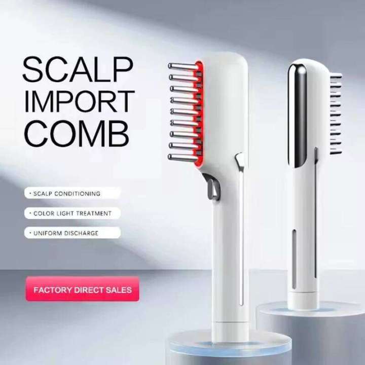 Electric Comb LED Red Light Therapy Growth Applicator Anti-Hair Loss ...