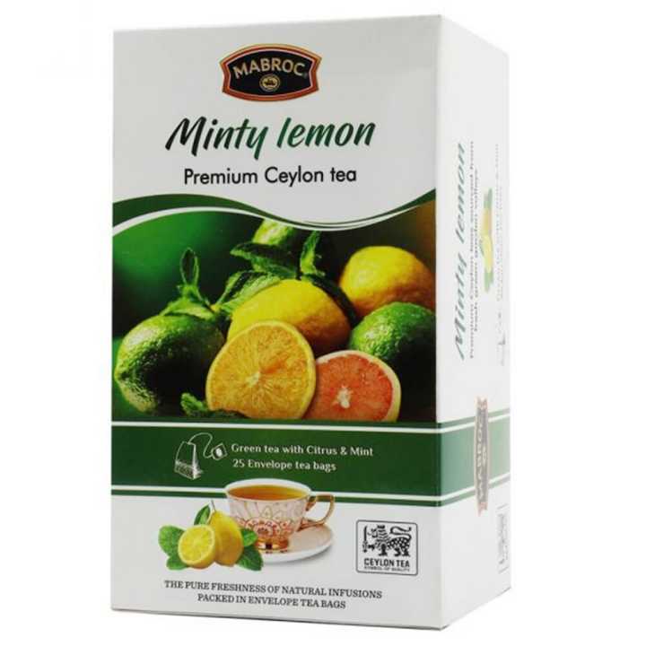 Mabroc Green Tea Minty Lemon 1.5G | Daraz.lk