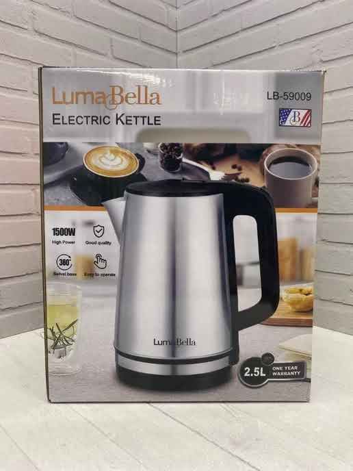 LUMA BELLA LB-59009 new brand 2.5 liter Electric Water Kettle uses ...