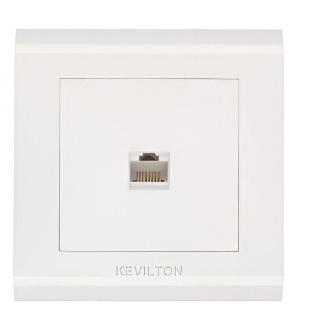 kevilton Modular White Cat 6 Data Socket Outlet Life Time Warranty ...
