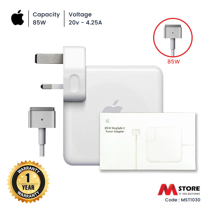 MacBook New power adapter | Type : MagSafe 2 | Pin type : T tip ...