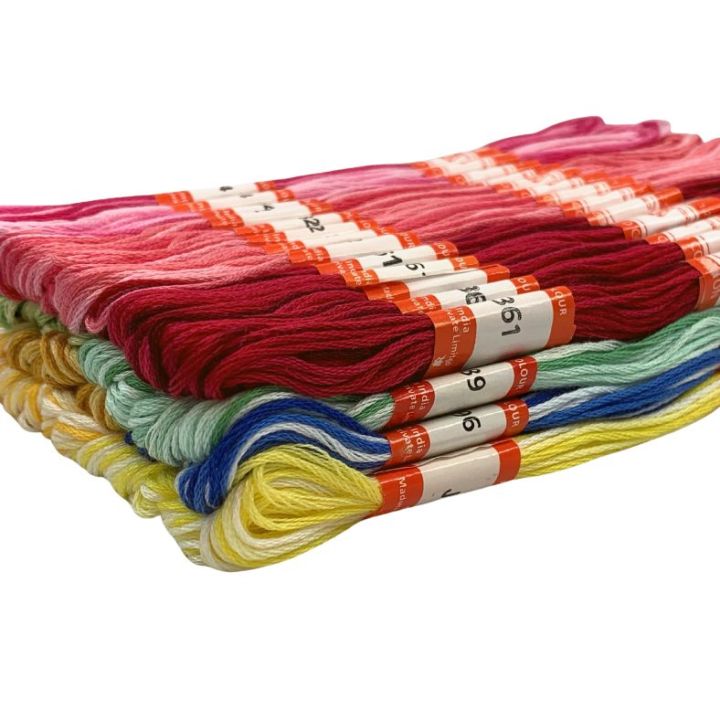 DOLY COTTON SHADED EMBROIDERY SKEINS | Daraz.lk