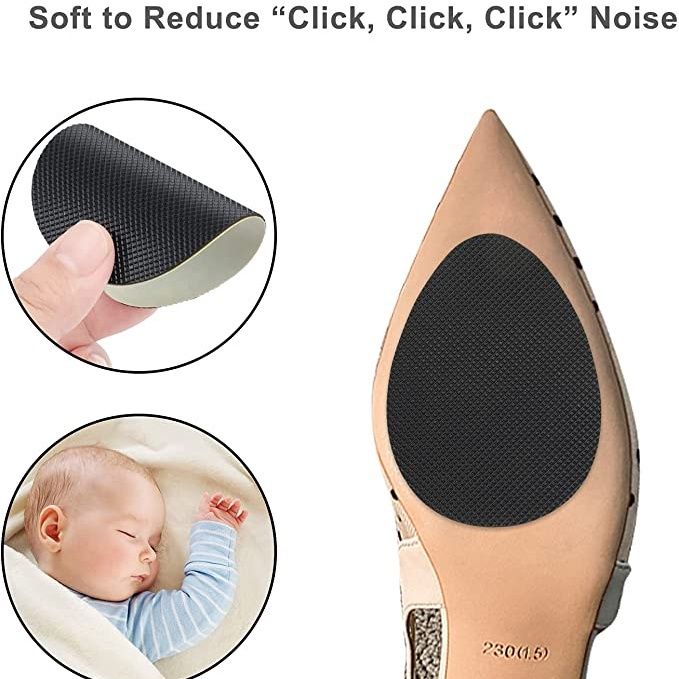 Premium Rubber Non Skid Shoe Grips For High Heels / Durable Wear ...