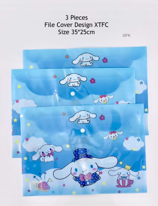 File Holder / Folder Documents Closure Bag Good Quality Transparent ...