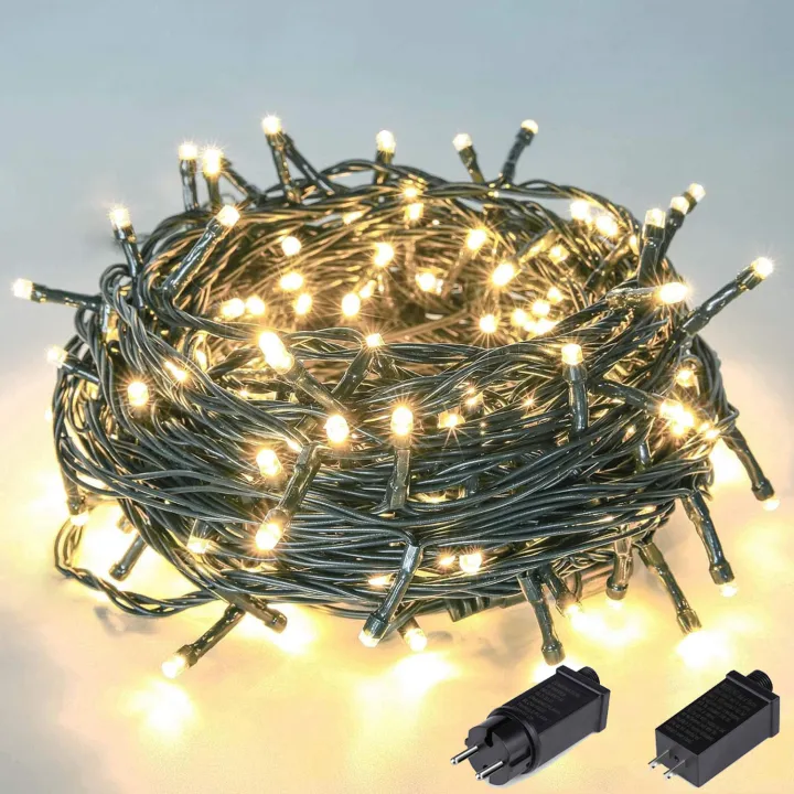 Upgraded 328FT 1000 LED Christmas Fairy String Lights Outdoor/Indoor 8 ...