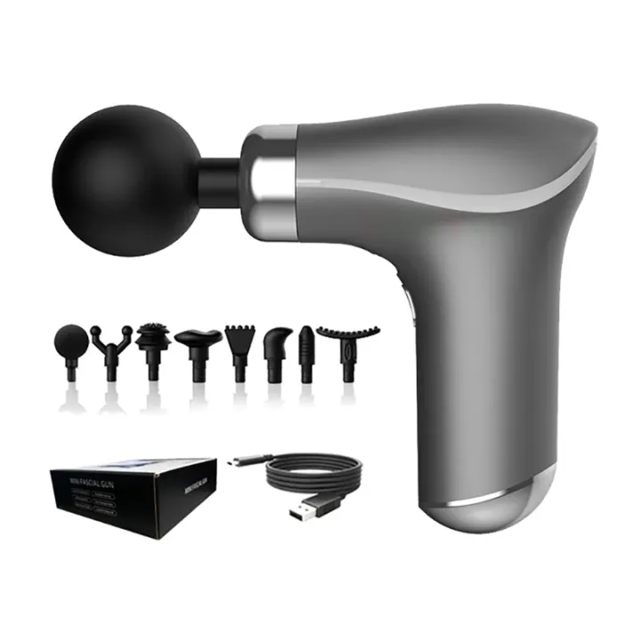 Gold Diamond, 3-Speed Rechargeable Deep Tissue Gun Massager Electric ...