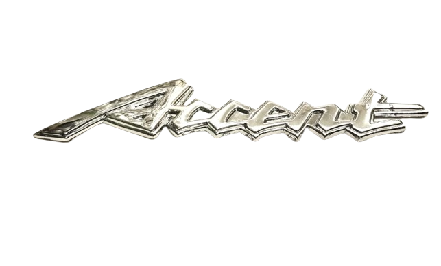 HYUNDAI Accent badge for Hyundai Cars | Daraz.lk