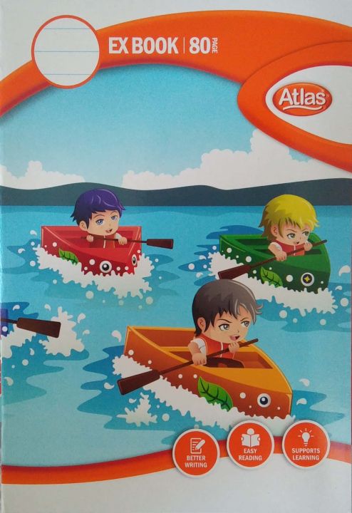 Atlas Single Ruled Exercise Book 80 Pages | Daraz.lk