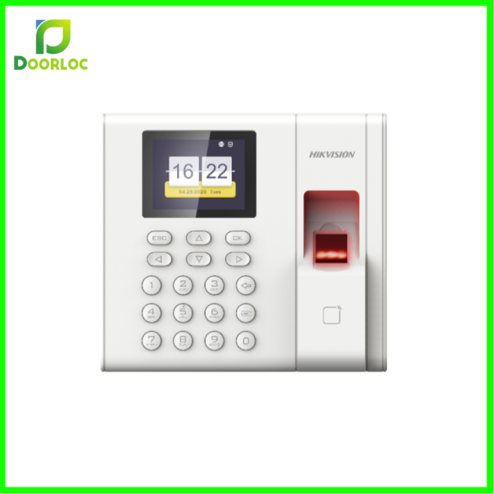 Original HIKVISION 2.4" inch LCD Fingerprint Time Attendance Terminal ...